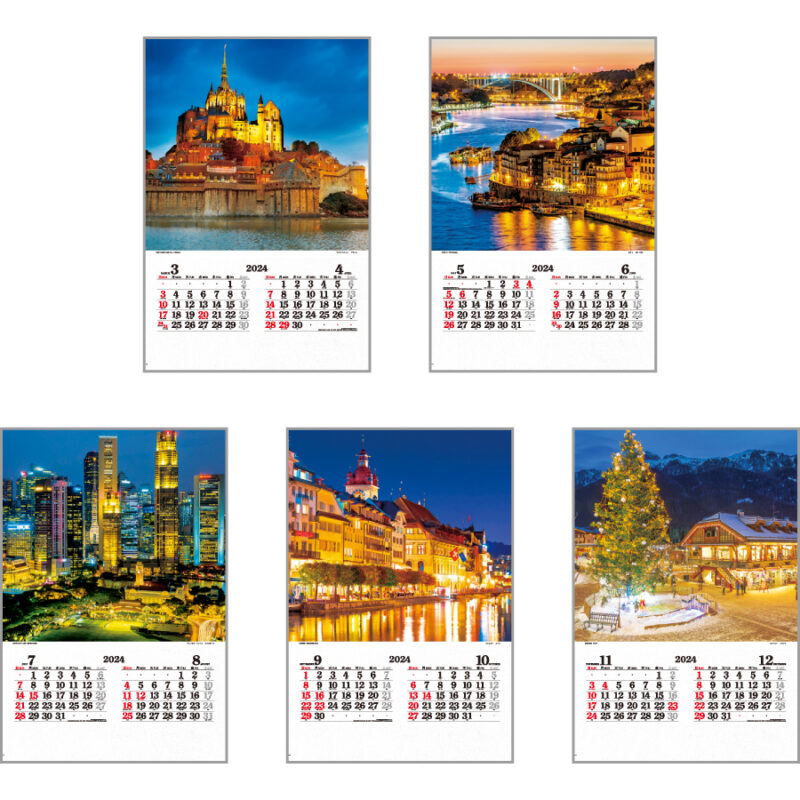 IC-506 フィルム 世界の夜景｜カレンダー本舗